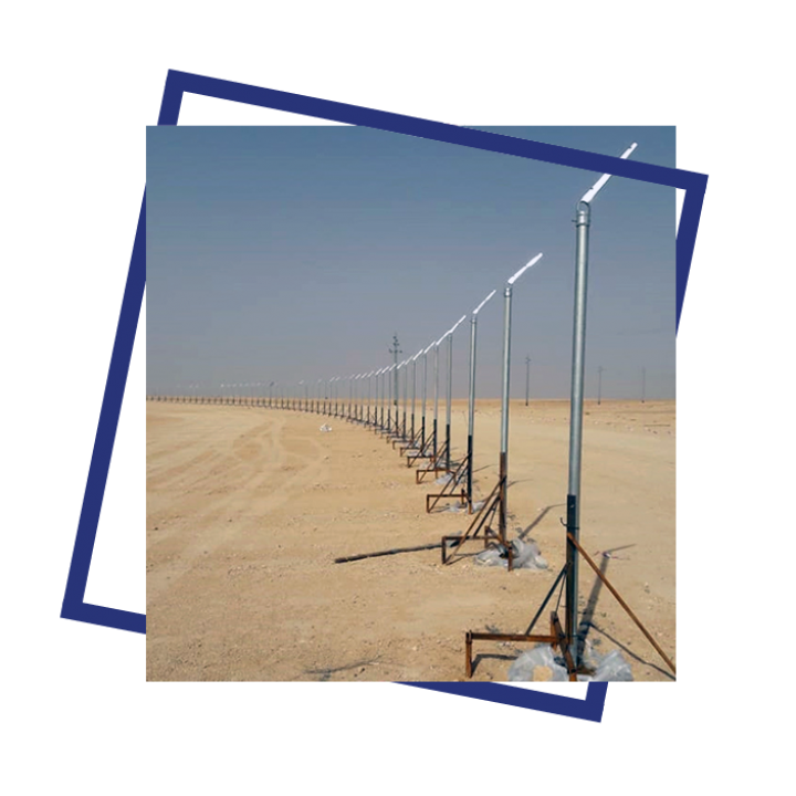 HARAD GAS PLANT – PERMANENT SECURITY FENCE – Gulf Co-Operation Symbols ...
